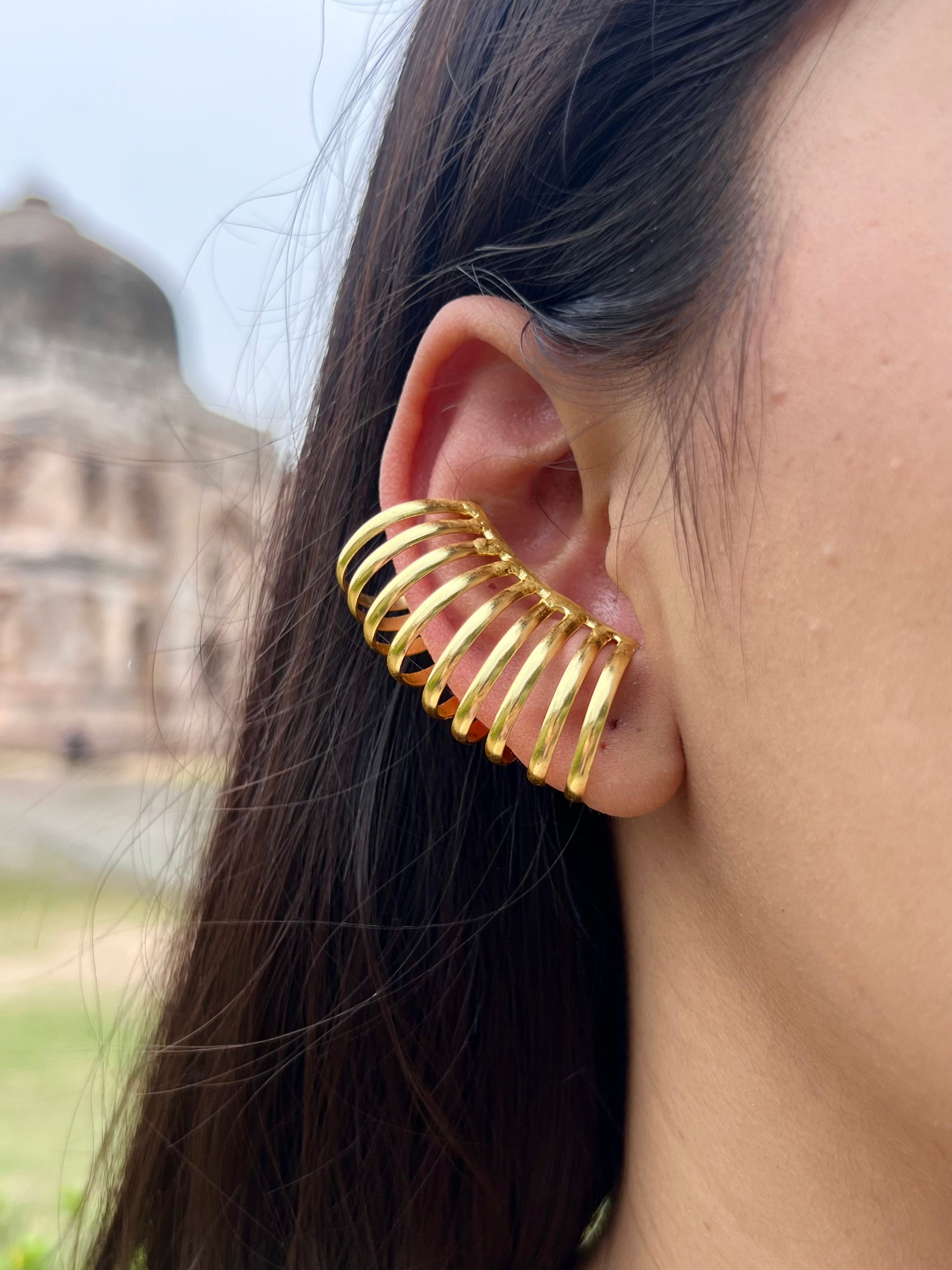 Add Edge to Your Appearance With Ear Cuff Earrings- Ishkaara